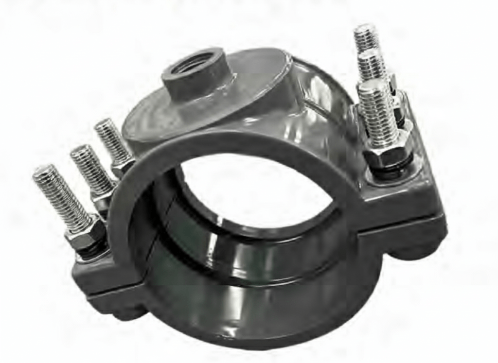 PVC Saddle Clamp for PVC Pipes PN10/PN16 - Future Maker Pipe Fittings